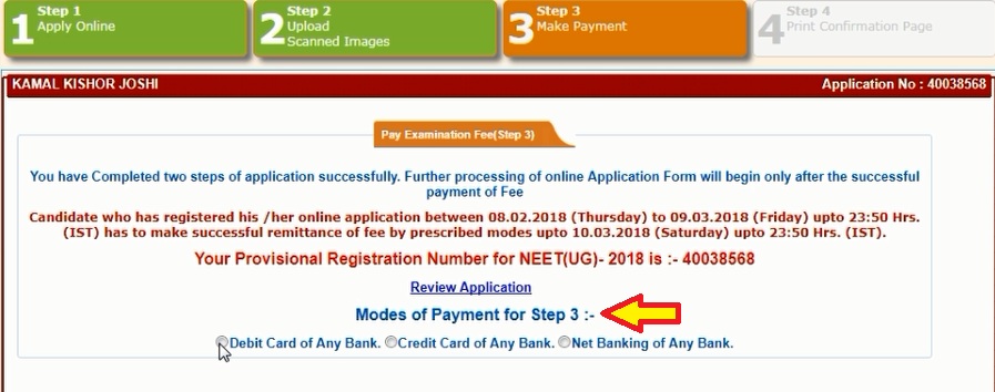 Neet 2022 Registration Form Apply Online Here